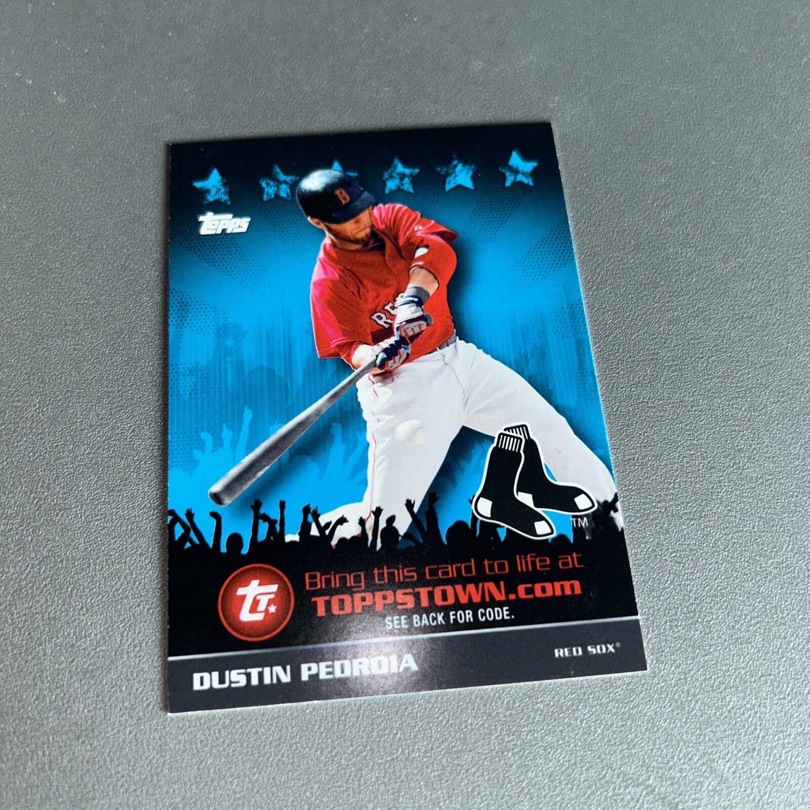 2009 Topps - Toppstown Redemption Code Cards Dustin Pedroia #TTT34 for ...