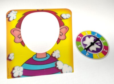 Pie Face Game Replacement Part Piece - Splash Card Mask & Spinner f177 ...