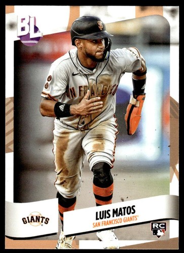 2024 Topps Big League 187 Luis Matos RC Giants Baseball Card | eBay