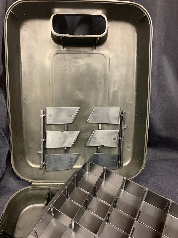 ORIGINAL AURORA AFX TWO LEVEL RACE CASE W/SIX DIVIDERS NEW OLD STOCK | eBay