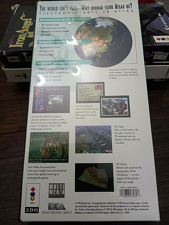 3D Atlas (3DO) 14633072303 | eBay