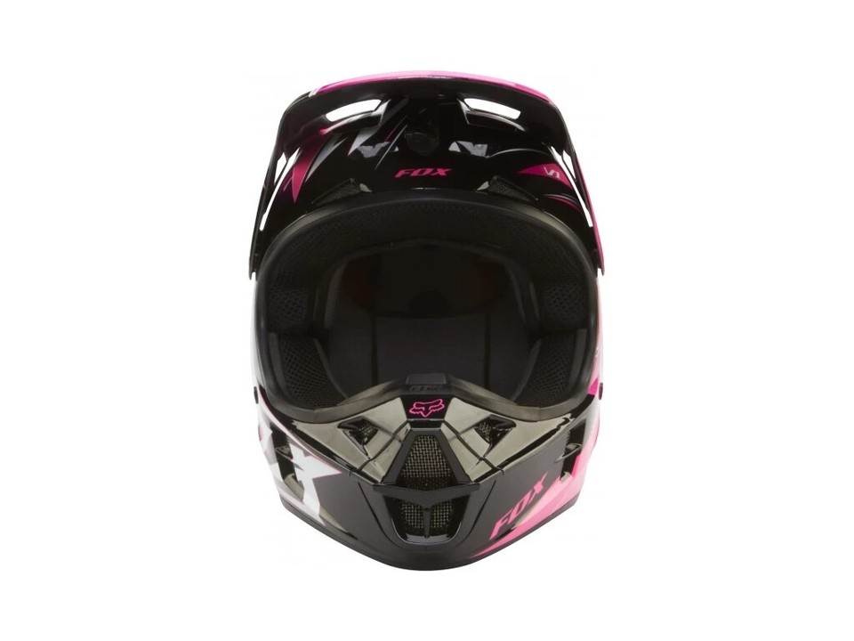 Fox Racing V1 Radeon Pink MX/ATV Moto Helmet Off-Road Adult XXL 2X XX ...