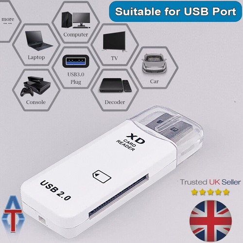 XD Picture Card Reader USB 2.0 Memory Adapter for Olympus Fuji Cameras ...
