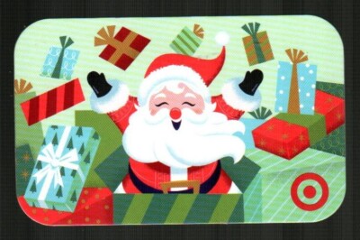 TARGET Santa Claus ( 2023 ) Gift Card ( $0 ) | eBay
