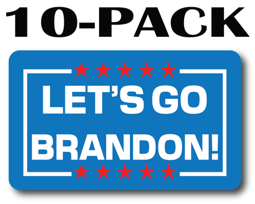 LET’S GO BRANDON STICKER CAR TRUCK BUMPER VINYL DECAL FJB FCK JOE BIDEN ...