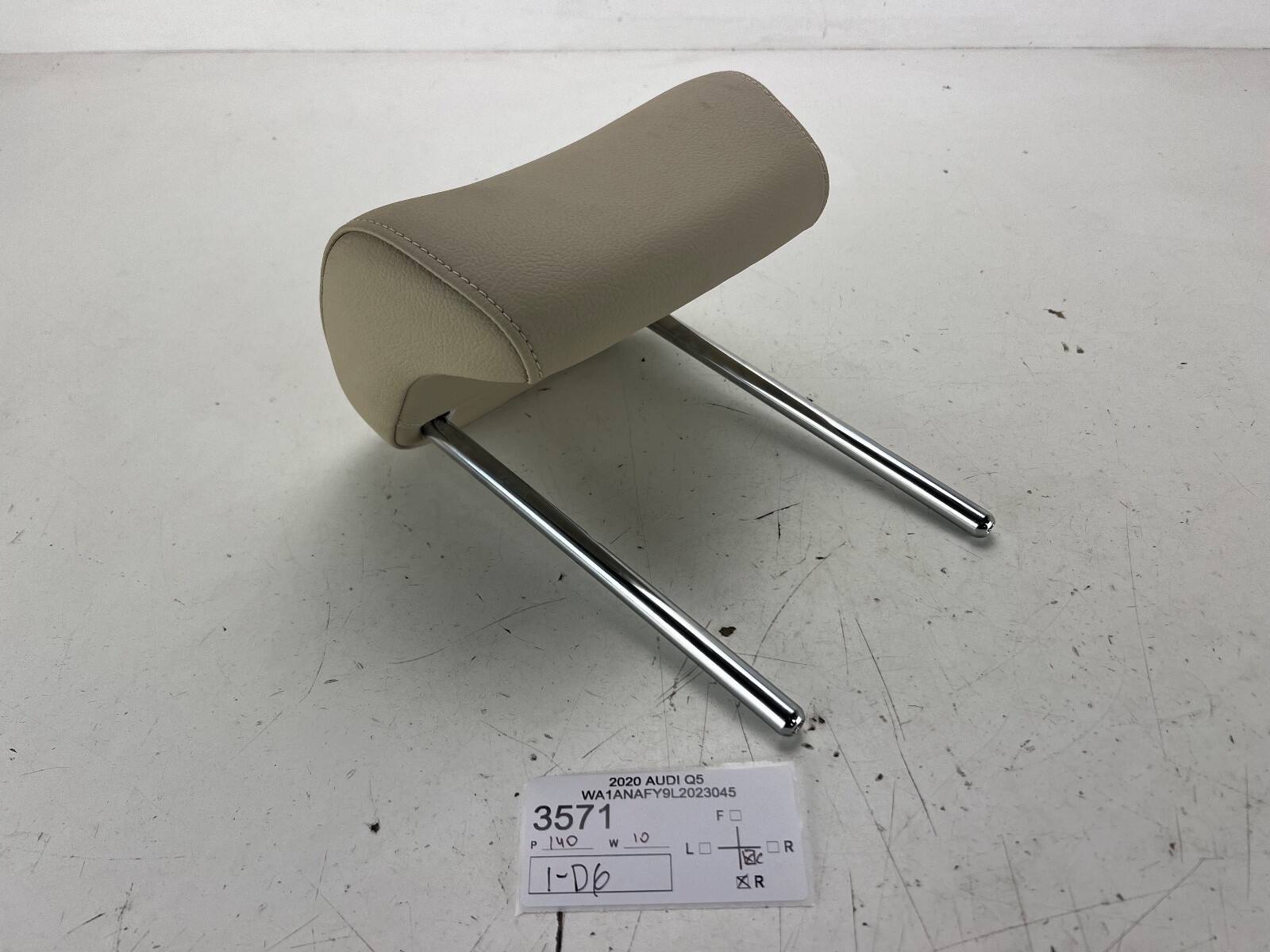 2018-2023 AUDI Q5 REAR CENTER MIDLE SEAT HEADREST HEAD REST OEM | eBay