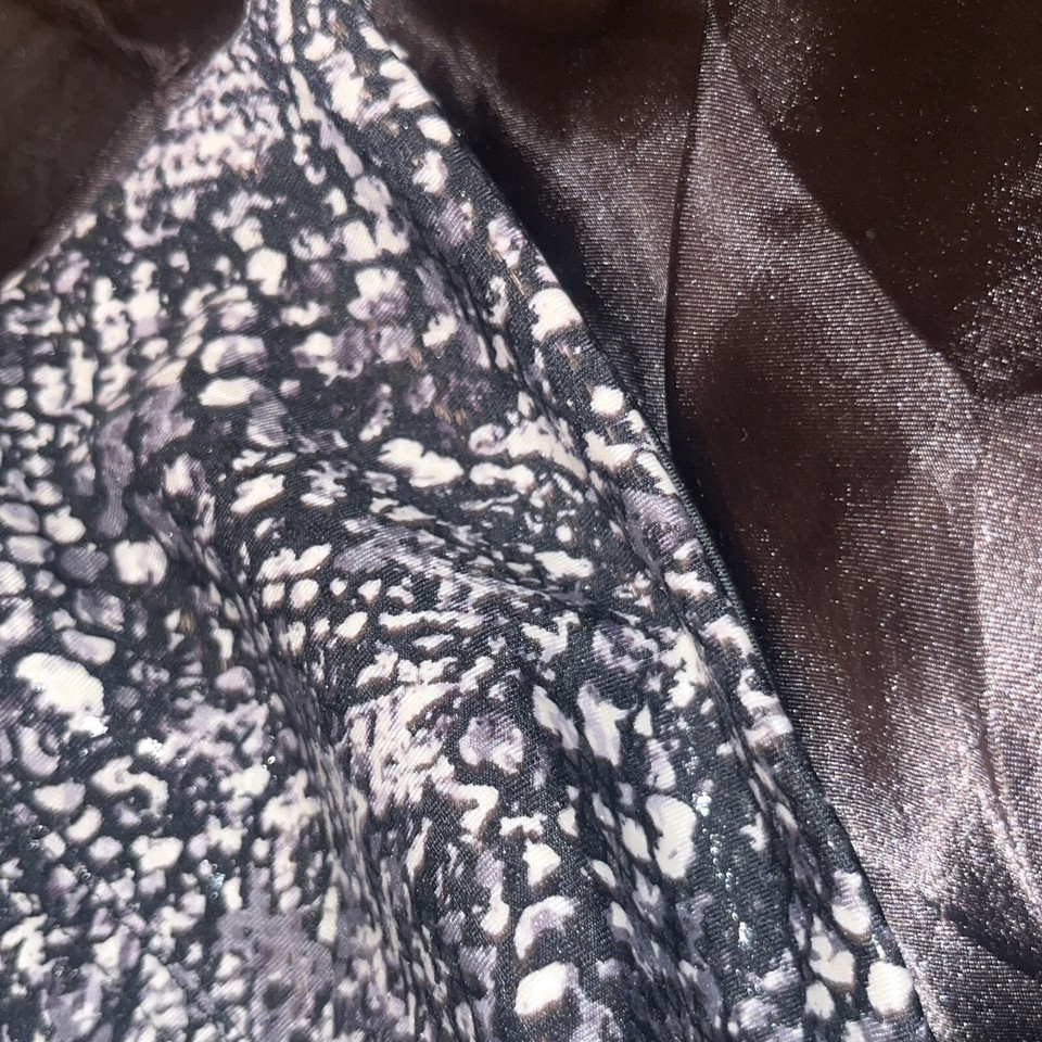 Spanx Faux Leather Snake Print Shine Leggings Sexy Python 20324R Medium ...