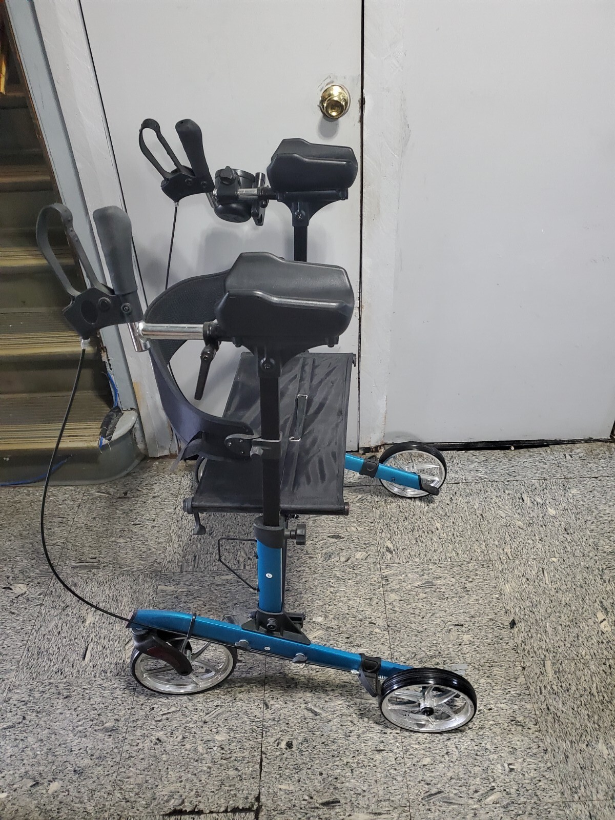 Foldable Standup Walker: 300 lbs Capacity Blue Oasis Space Walker ...