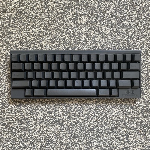 HHKB Pro 2 Happy Hacking Keyboard - Black/Printed Keys Custom Topre ...