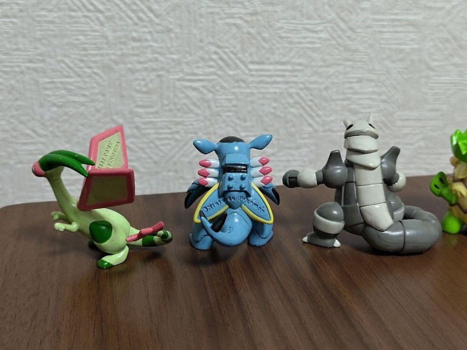 Pokemon Moncolle 6pc Figure Set: Flygon, Armaldo, Aggron, Ludicolo ...