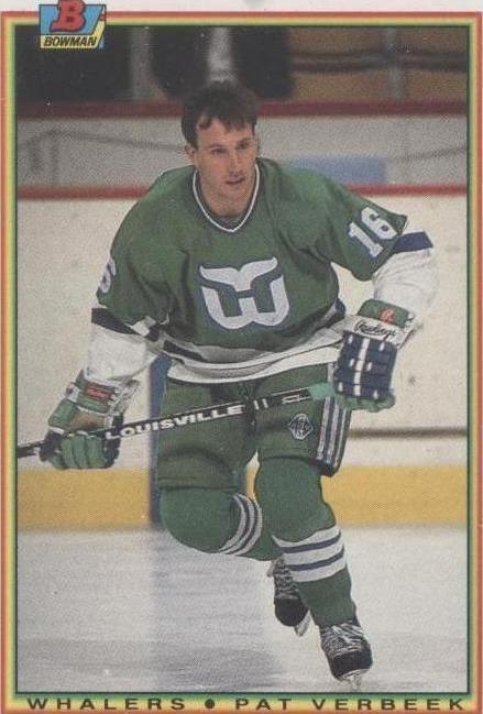 1990-91 Bowman - Pat Verbeek #257 for sale online | eBay