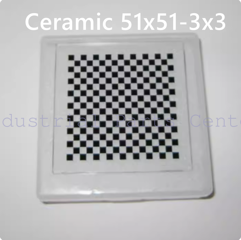 Ceramic 51x51-3x3 Machine vision square calibration plate industrial ...