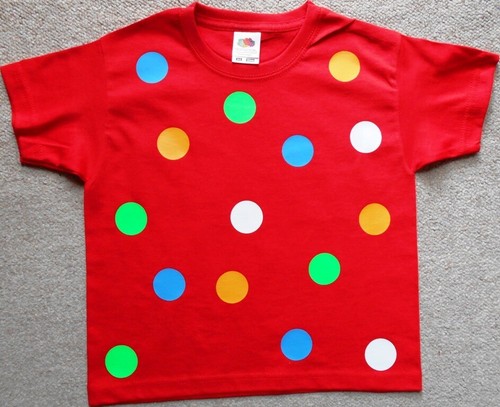 New Boys Girls Spotty Dotty Children T-Shirt Tee in many colours. Need ...