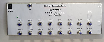 GE Smart Connection Center CC-VA1160 High-Performance Video Amplifer | eBay