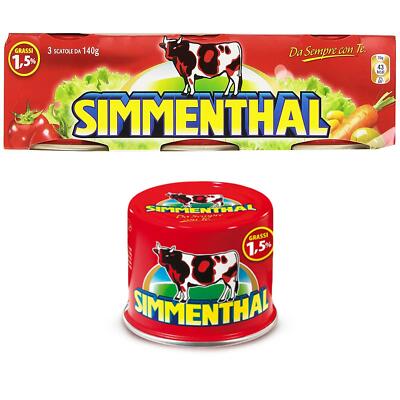 CARNE IN SCATOLA SIMMENTHAL 3 SCATOLE DA 90 GRAMMI SIMMENTAL PIATTO ...