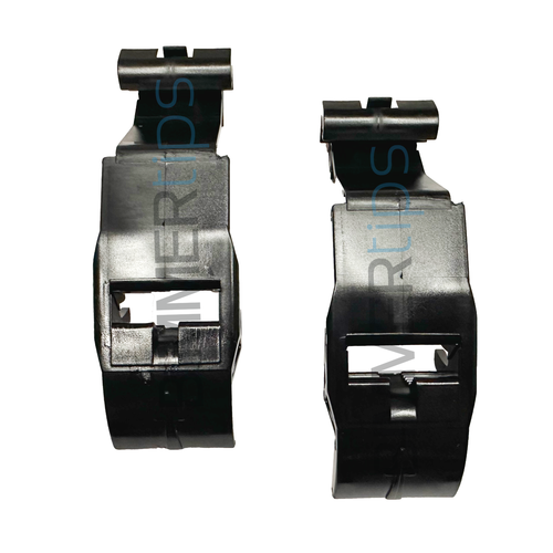 BMW E36 Radiator Mounting Bracket PAIR Genuine 17111723341 M3 325i 328i ...