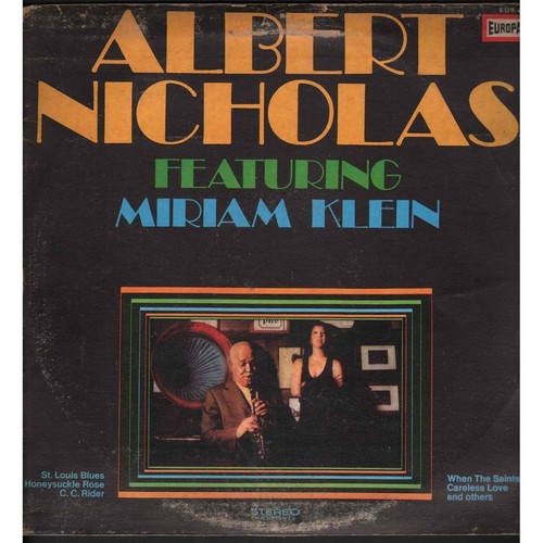 Albert Nicholas Feat Miriam Klein ‎‎‎‎ LP Vinyl ohne Titel / Europa Neu | eBay