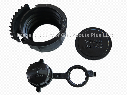 3pcs DISCONTINUED PARTS WEDCO 1-Gas Screw Cap 84004 1-Vent 84003 1 ...