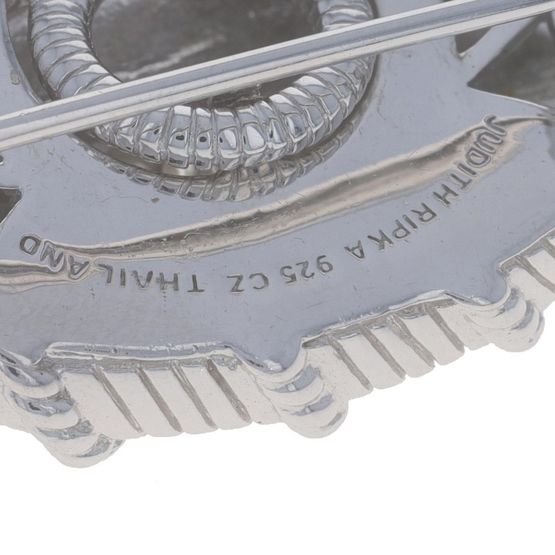 Judith Ripka Onyx & Cubic Zirconia Enhancer Pendant - Sterling Silver ...