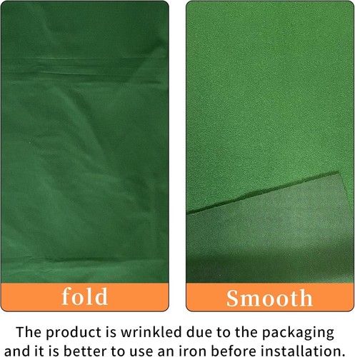 8" Pool Table Felt w/ 6 Cloth Strips, Pre Cut Billiard Blue, Green, or ...