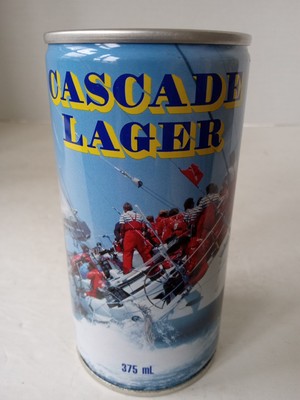 CASCADE LAGER 375ml Beer Can Steel Stay Tab 1984 Sydney to Hobart Yacht ...