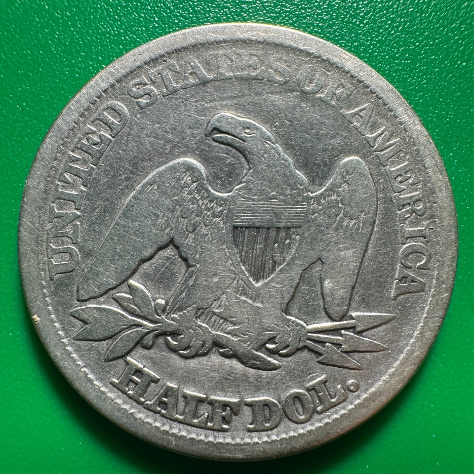 1856 Liberty Seated Half Dollar H302 | eBay