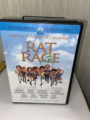 Rat Race (DVD, 2002) John Cleese, Whoopi Goldberg, Amy Smart, Seth ...