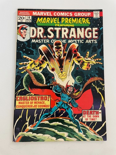 Marvel Premiere # 14 NM- Comic Book Featuring Dr. Strange Master Mystic ...