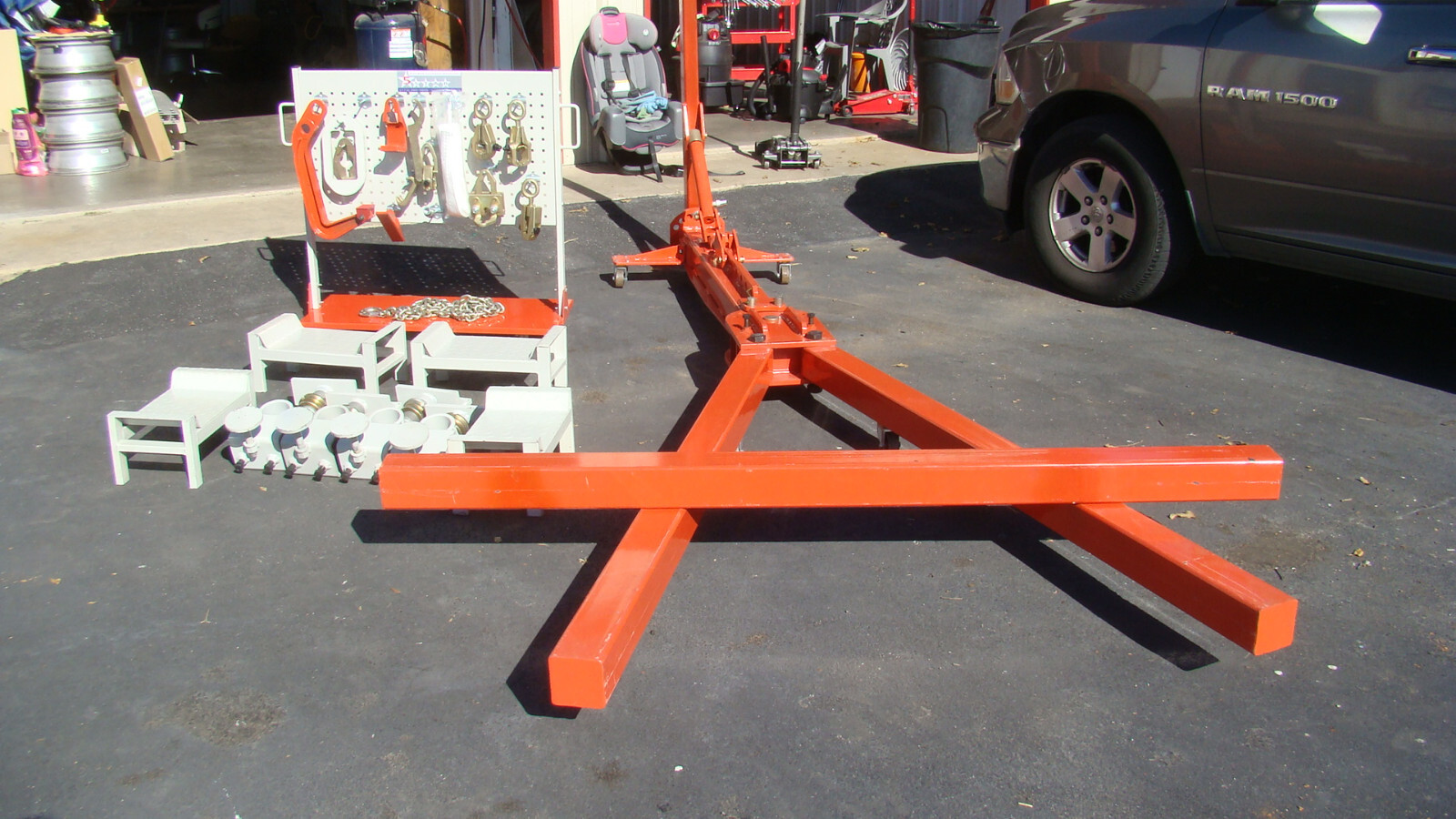 Frame Puller Machine Auto Body with 3-ton Air Jack | eBay