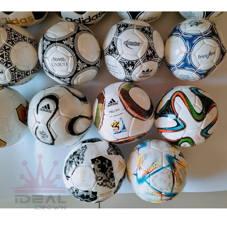 FIFA WORLDCUP mini ball 14 pcs set 1970 to 2022 FIFA world cup - size 1 ...
