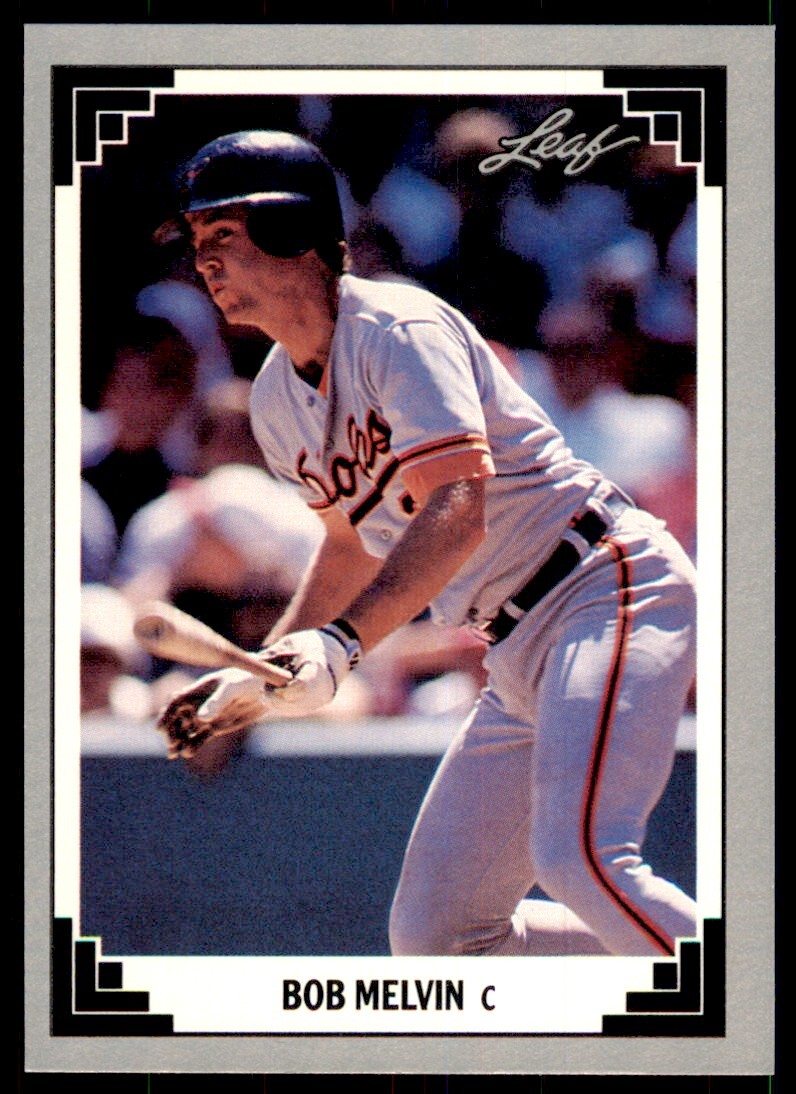 1991 Leaf Bob Melvin Baseball Cards #240 | eBay