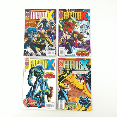 Factor X #1-4 Set 1 2 3 4 Age of Apocalypse X-Men Lot VF/NM 1995 Marvel ...