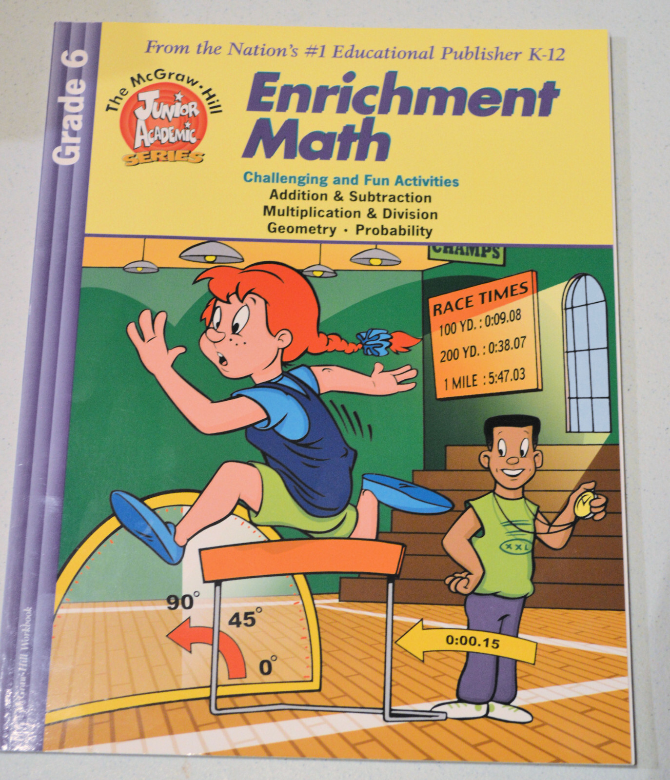 McGraw Hill Junior Academic Series Enrichment Math Grade 6 Workbook | eBay