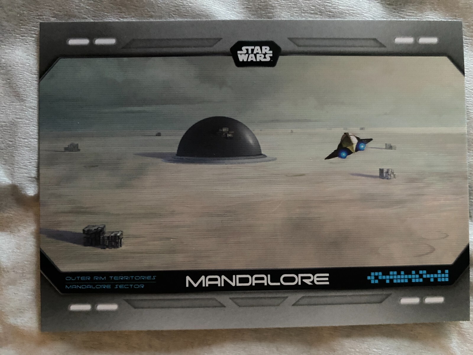 Topps STAR WARS FLAGSHIP MANDALORE Into the Galaxy Insert Card NM | eBay
