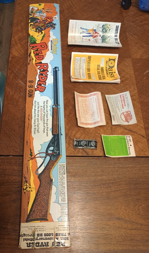 Vintage Daisy Red Ryder 1938B 50th Anniv 1988 EMPTY BOX & Original ...