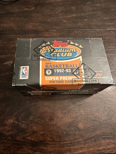 1992/93 Topps Stadium Club Series 2 Basketball Jumbo Box (BBCE) | eBay