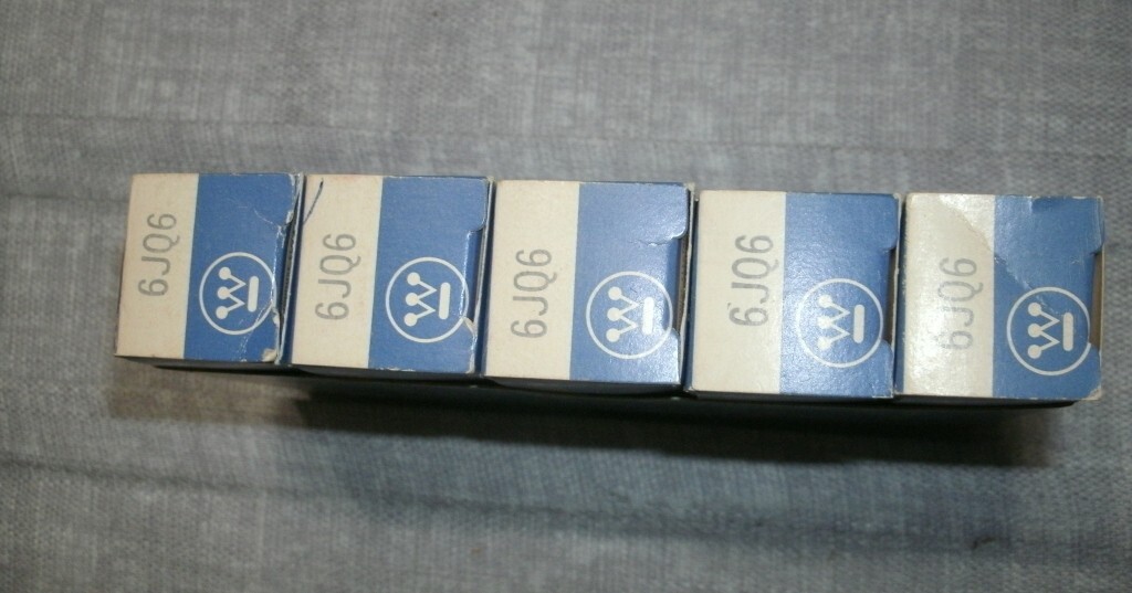 Lot of Five (5) Vacuum Tubes - NOS 6JQ6 | eBay