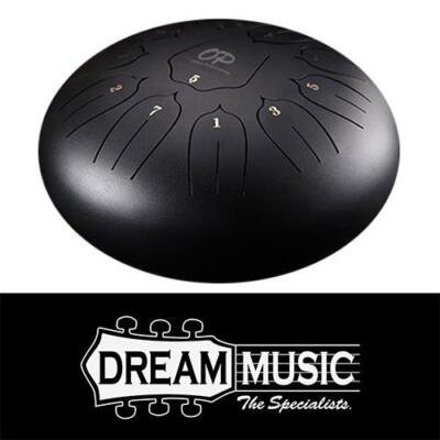 Opus Percussion 12" Metal 11-Note Lotus Carves Style Tongue Drum ...