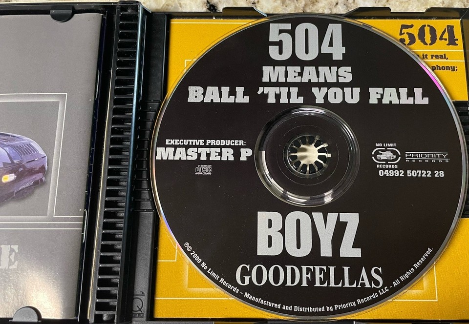 504 BOYZ Goodfellas CD Master P No Limit Silkk MAC C-Murder Mystikal ...