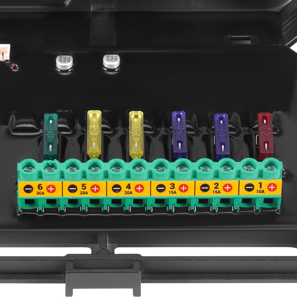 Touch Switch Panel RGB 6 Gang For Off-road Vehicle Boat APP Control 12V ...