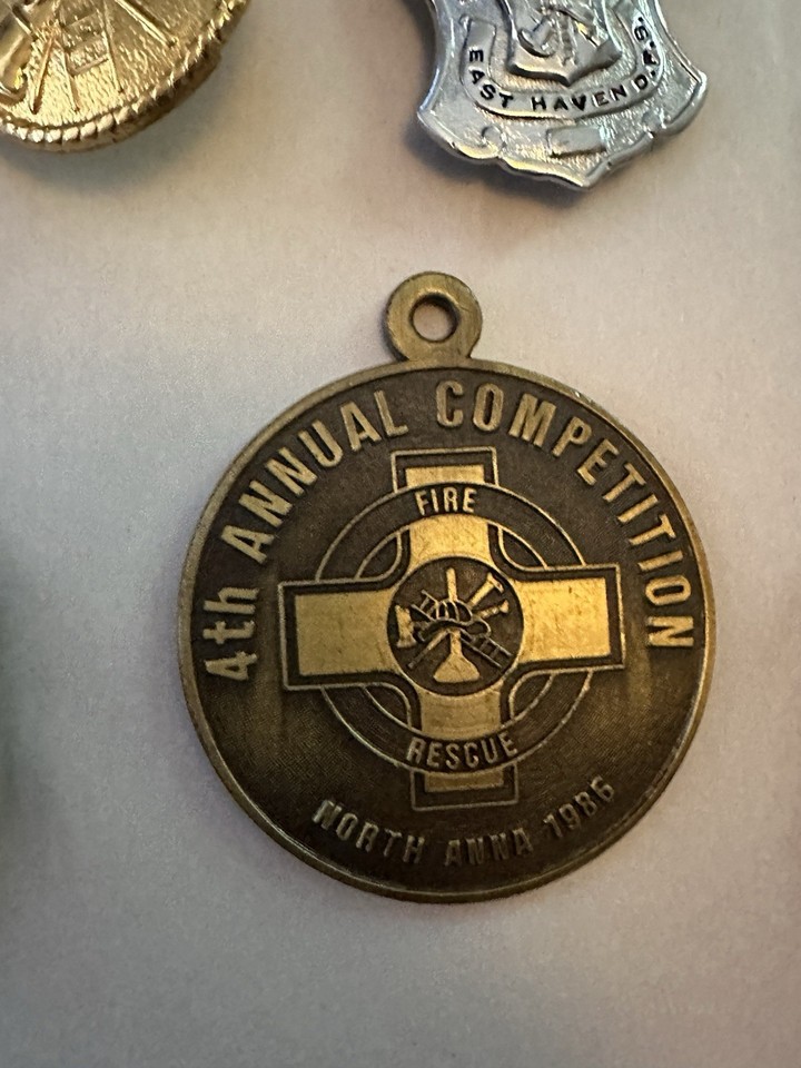 OBSOLETE Large Lot Fire Marshall Deputy Badges | eBay