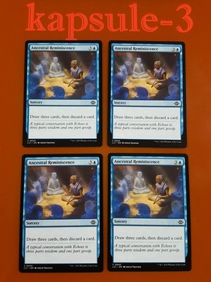 4x Ancestral Reminiscence | Lost Caverns of Ixalan | MTG Magic Cards | eBay