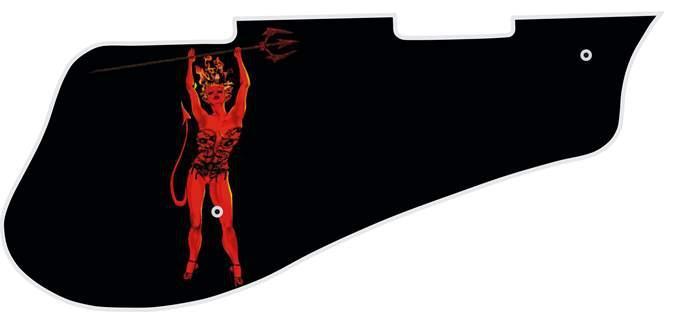 Pickguard Pick Guard 5120 Graphical Graphic Guitar Demon Girl | eBay