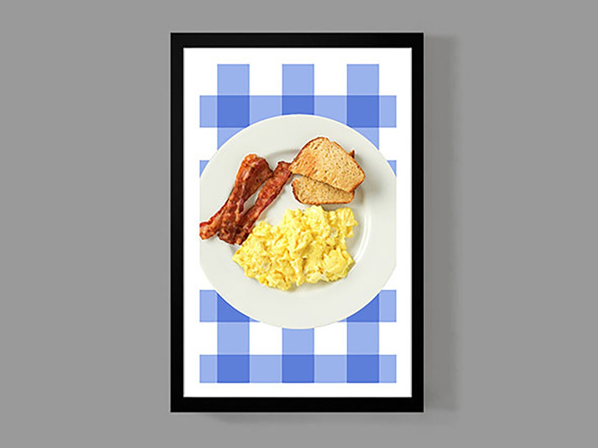 Ron Swanson Breakfast Woman Poster