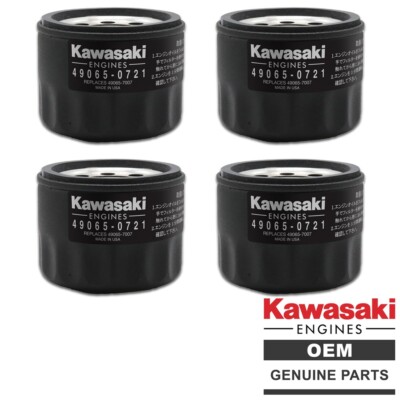 Genuine OEM Kawasaki 49065-0721 Oil Filter (Replaces 49065-7007) - 4 ...