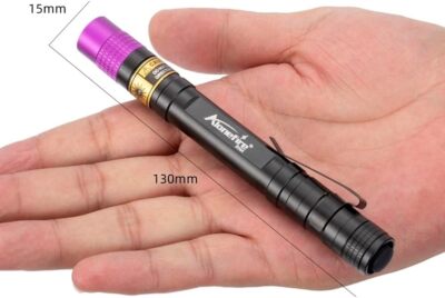 365Nm Shortwave Uv Light for Minerals Rock Hunting Black Light Strong ...