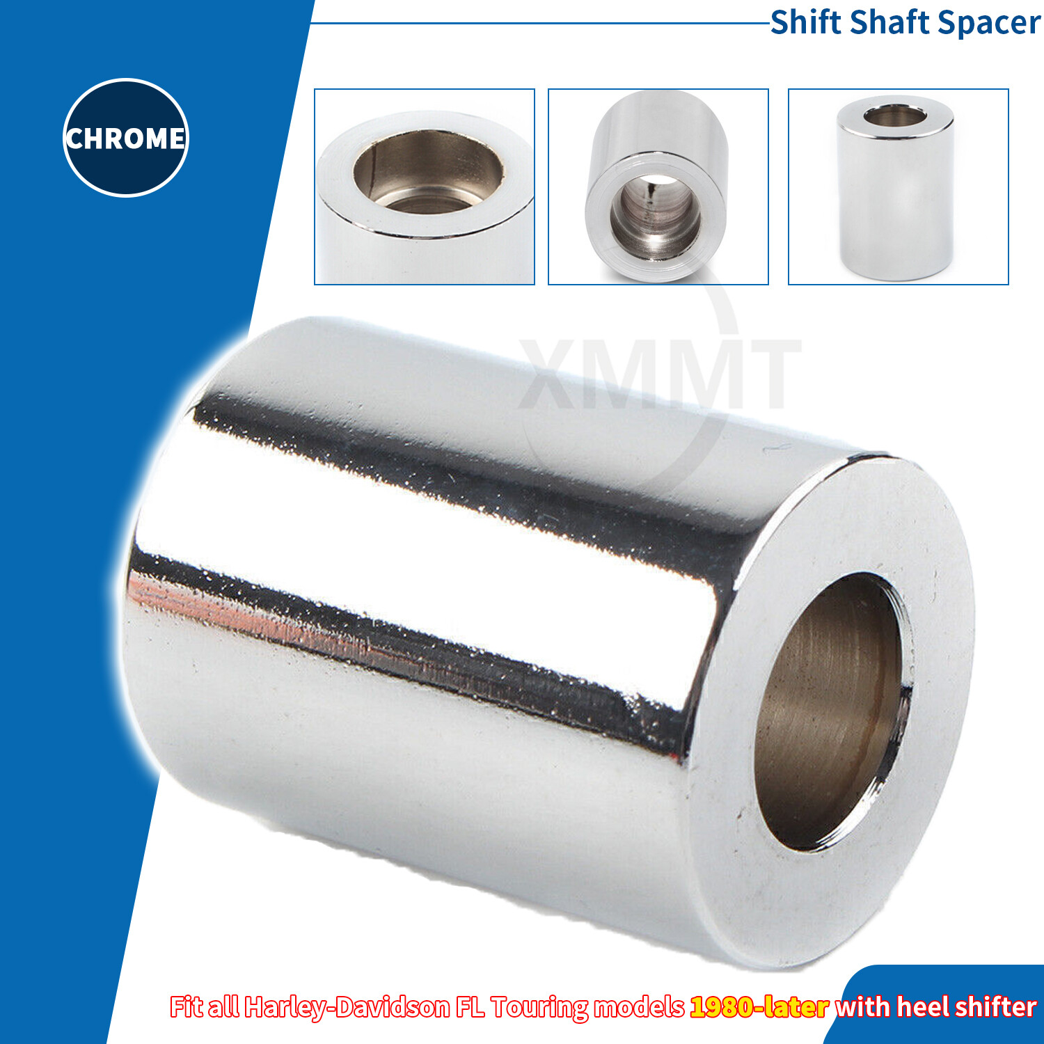 Heel Shifter Eliminator Shift Shaft Spacer For Harley Road King Street ...