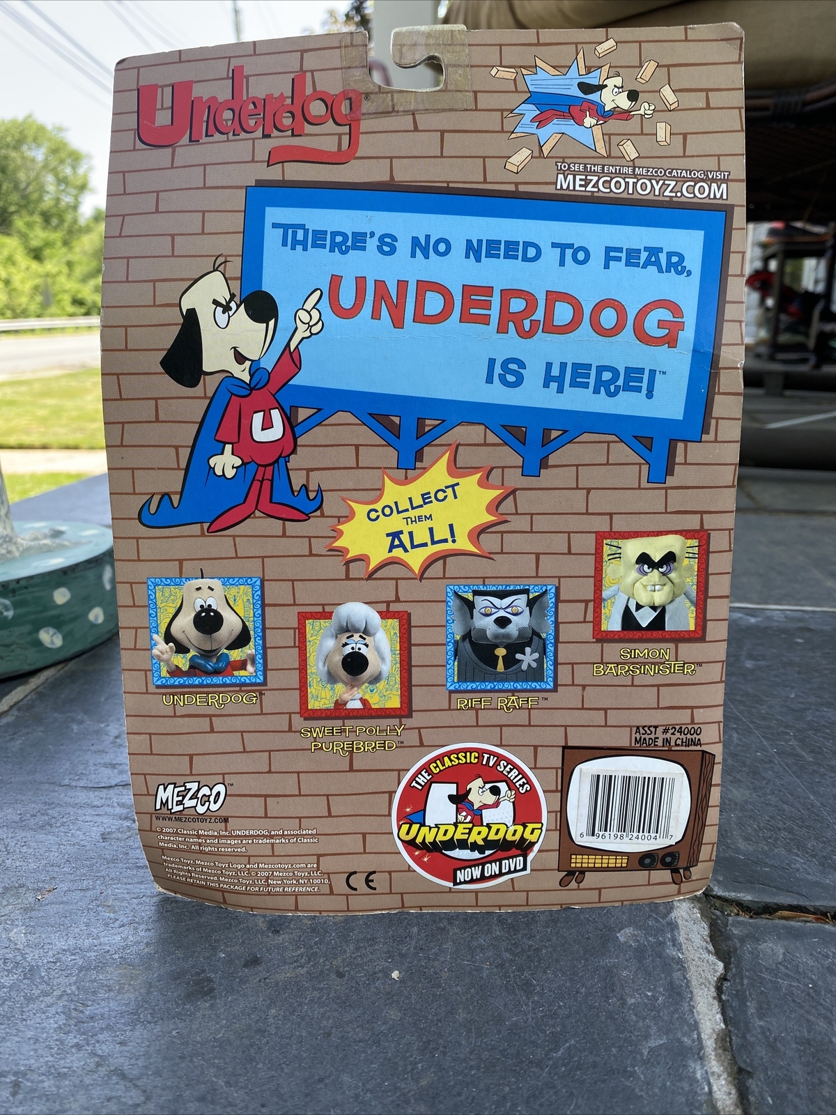 Mezco Underdog Series 1 Riff Raff Action Figure for sale online | eBay