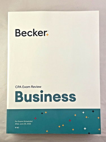 Becker Professional Education CPA Exam Review - V 4.1 Business Textbook ...