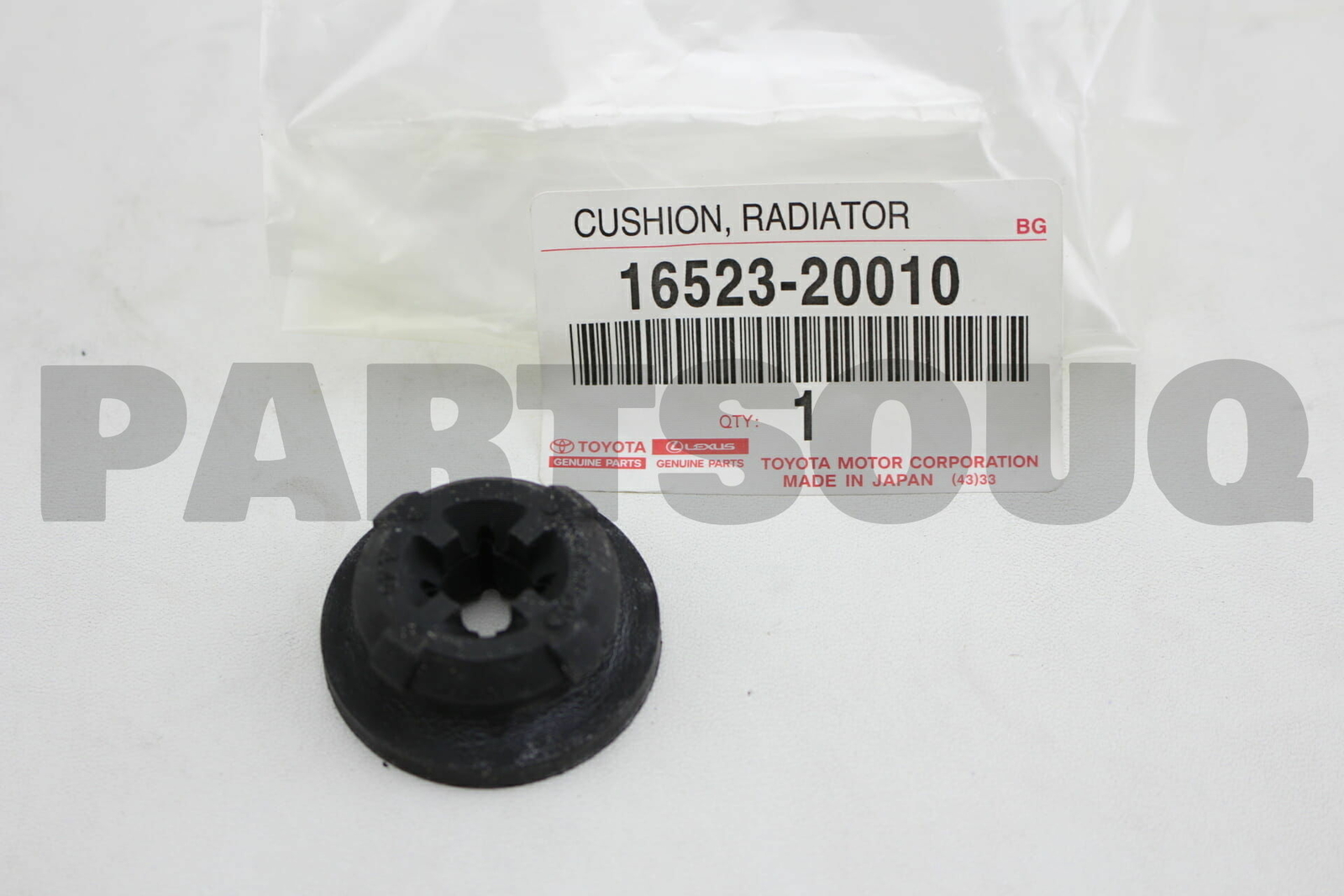 1652320010 Genuine Toyota CUSHION, RADIATOR SUPPORT 16523-20010 | eBay